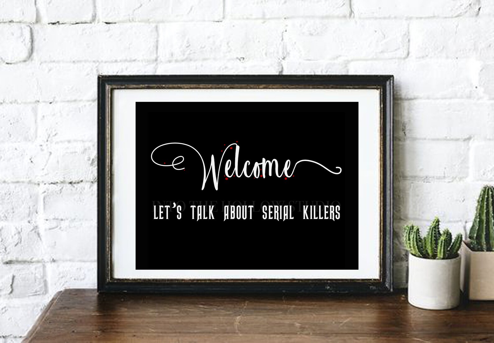 Welcome Let's Talk About Serial Killers Downloadable | Etsy