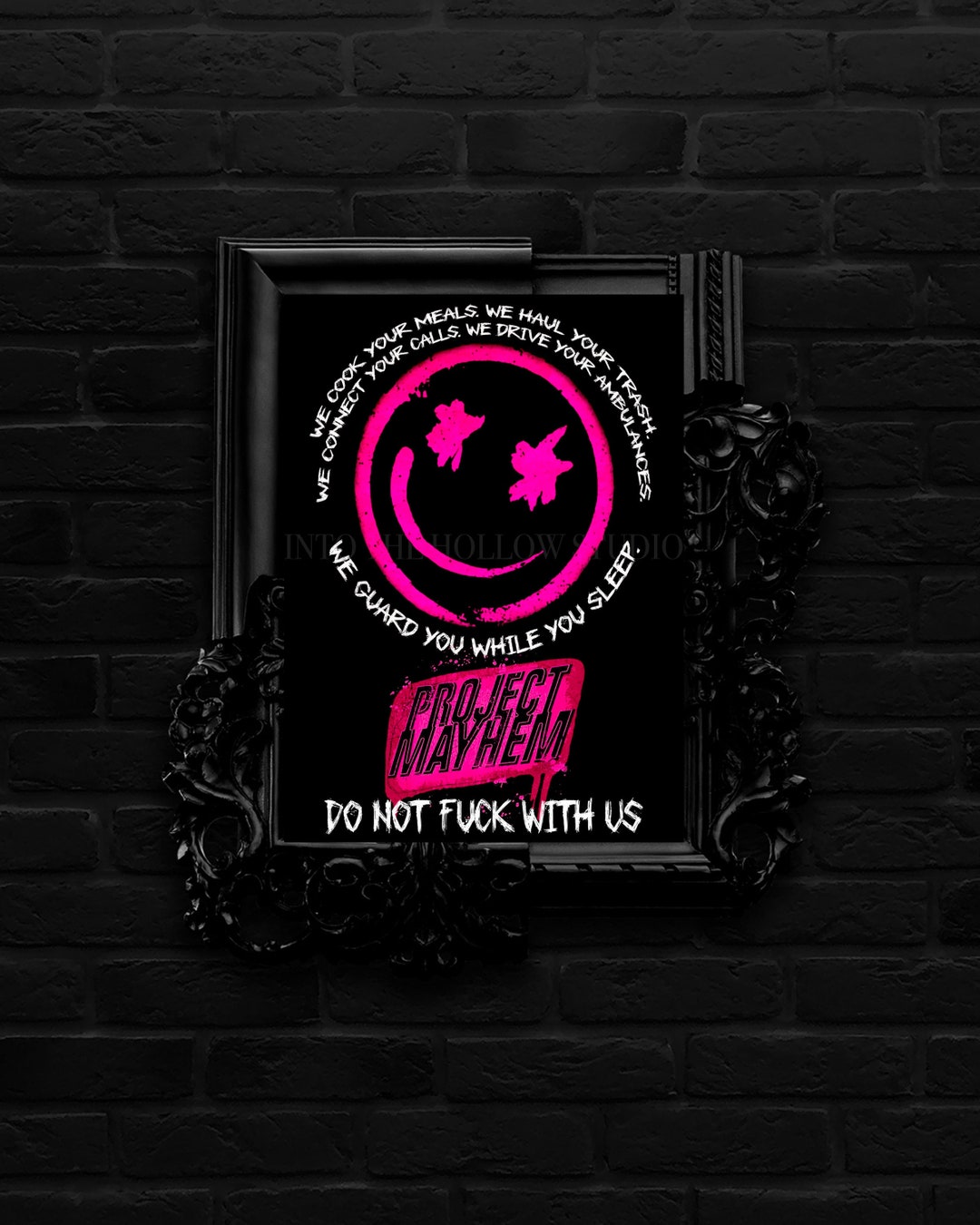 Fight Club, Tyler Durden, Project Mayhem Downloadable Prints, Printable ...