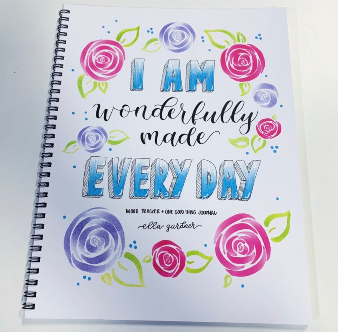 Mood Tracker One Good Thing Journal - Etsy