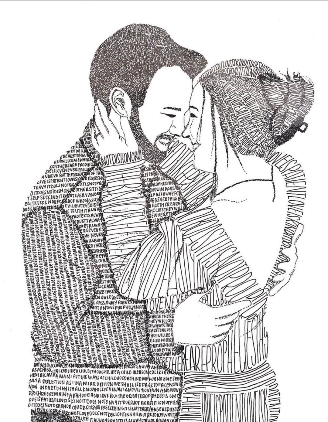 Custom Word Art Couples - Etsy