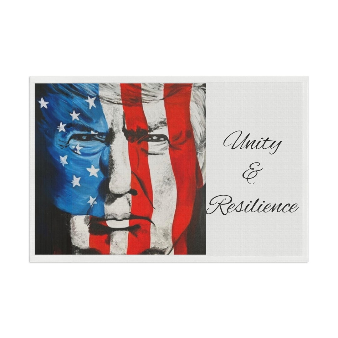UNITY AND RESILIENCE Flag - Etsy