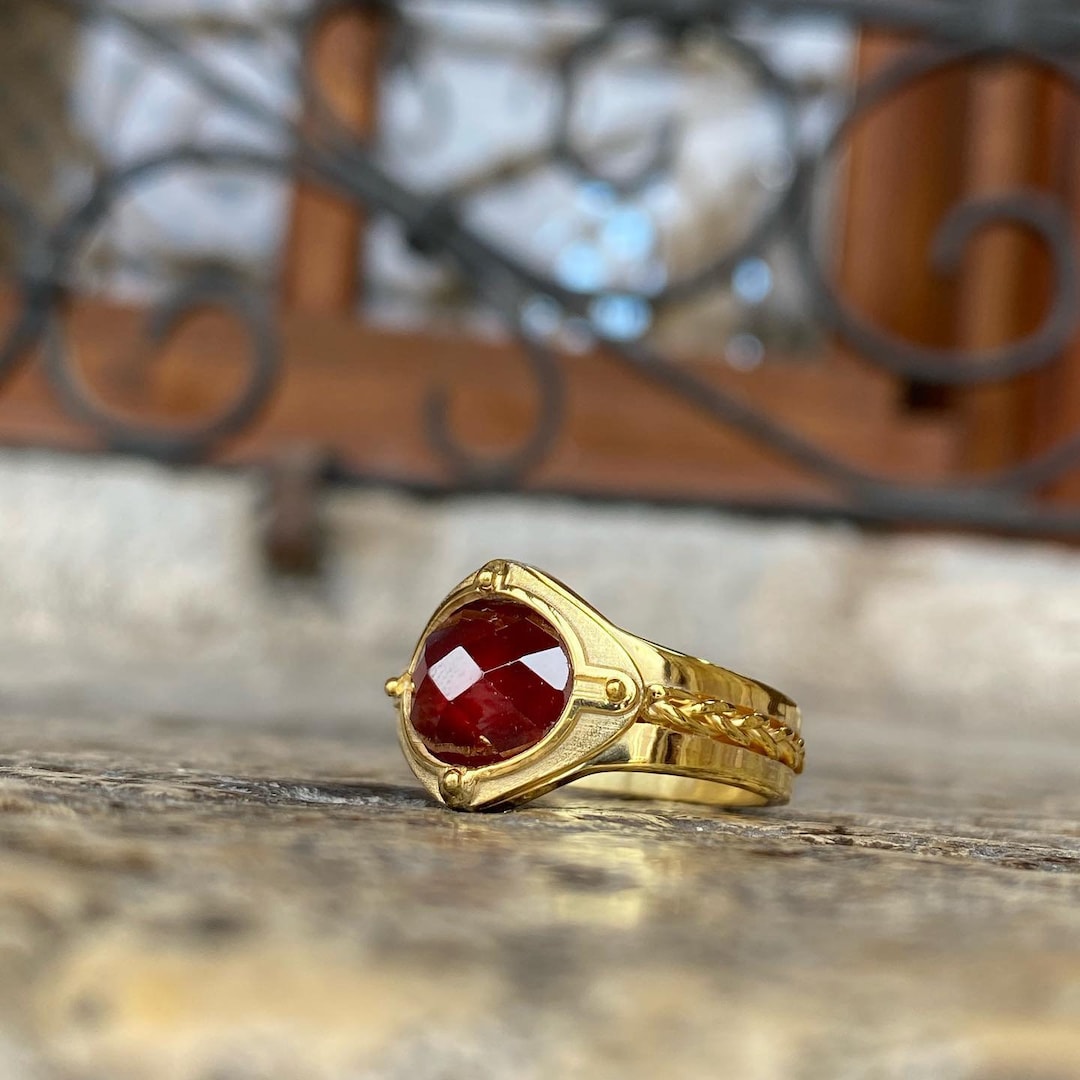 Gandalf's Narya Lord of the Rings 3 High Elwish's Ring Original Hand ...