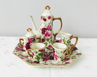 Rose Gold Tea Set | Etsy