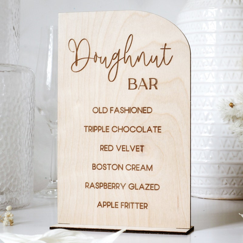 Wood Menu Sign - Etsy