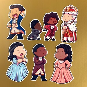 Hamilton Stickers - Etsy
