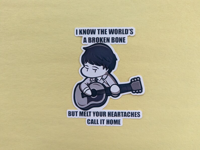 P!ATD- Pretty Odd Inspired Chibi Handmade Stickers | Digitally Hand ...