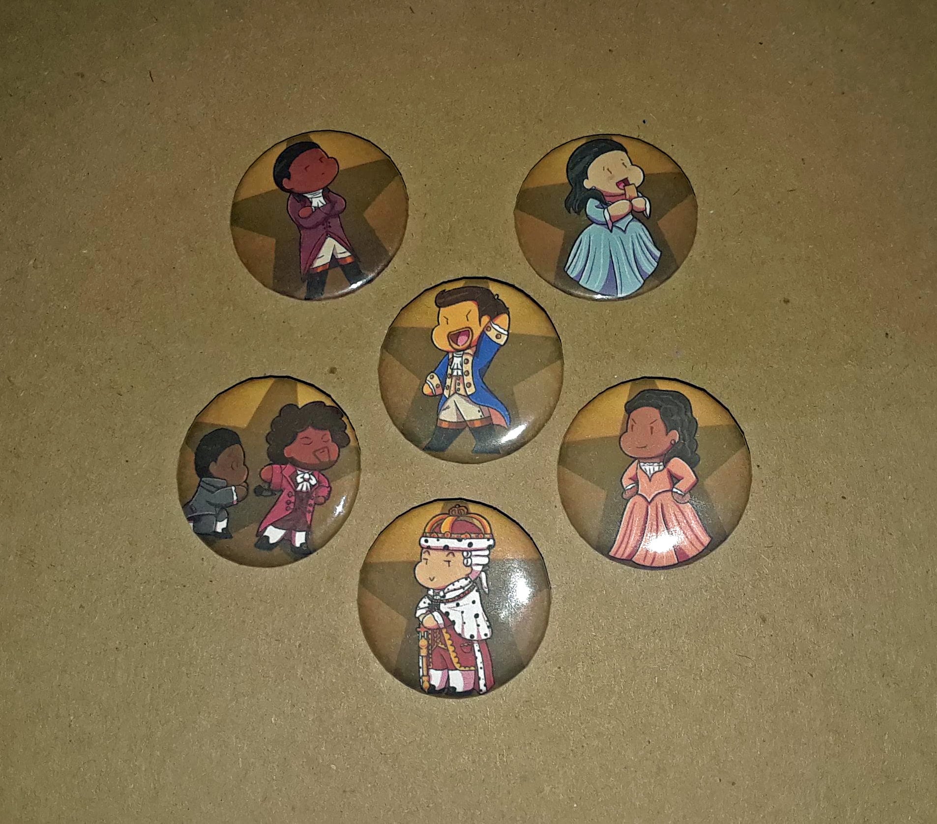 Hamilton Buttons | Etsy