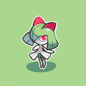 280 Ralts, Kirlia, Gardevoir, Gallade, Mega Gardevoir 1.5in Vinyl ...