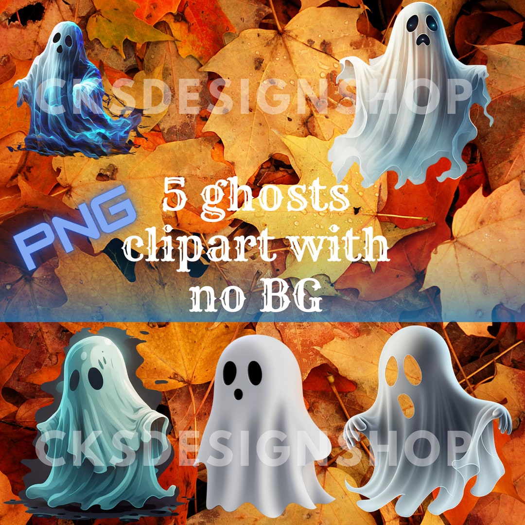 Ghost Bundle PNG, Clipart, Spooky, Spooky Ghost, PNG, Ghost Clipart ...