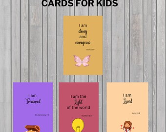 Christian Affirmations for Kids - Etsy