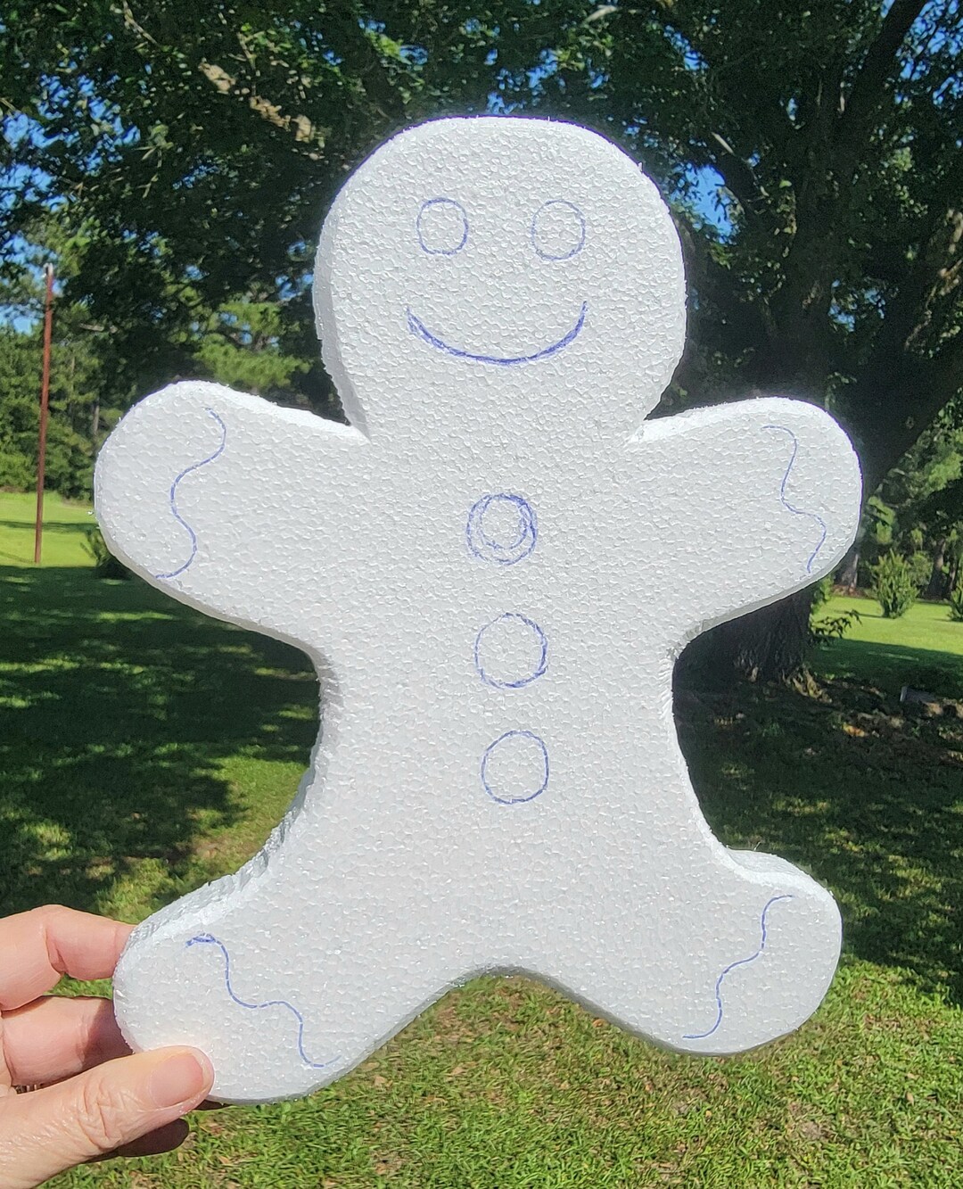 Foam Gingerbread, Styrofoam Gingerbread, Foam Gingerbread, Foam Gingy ...