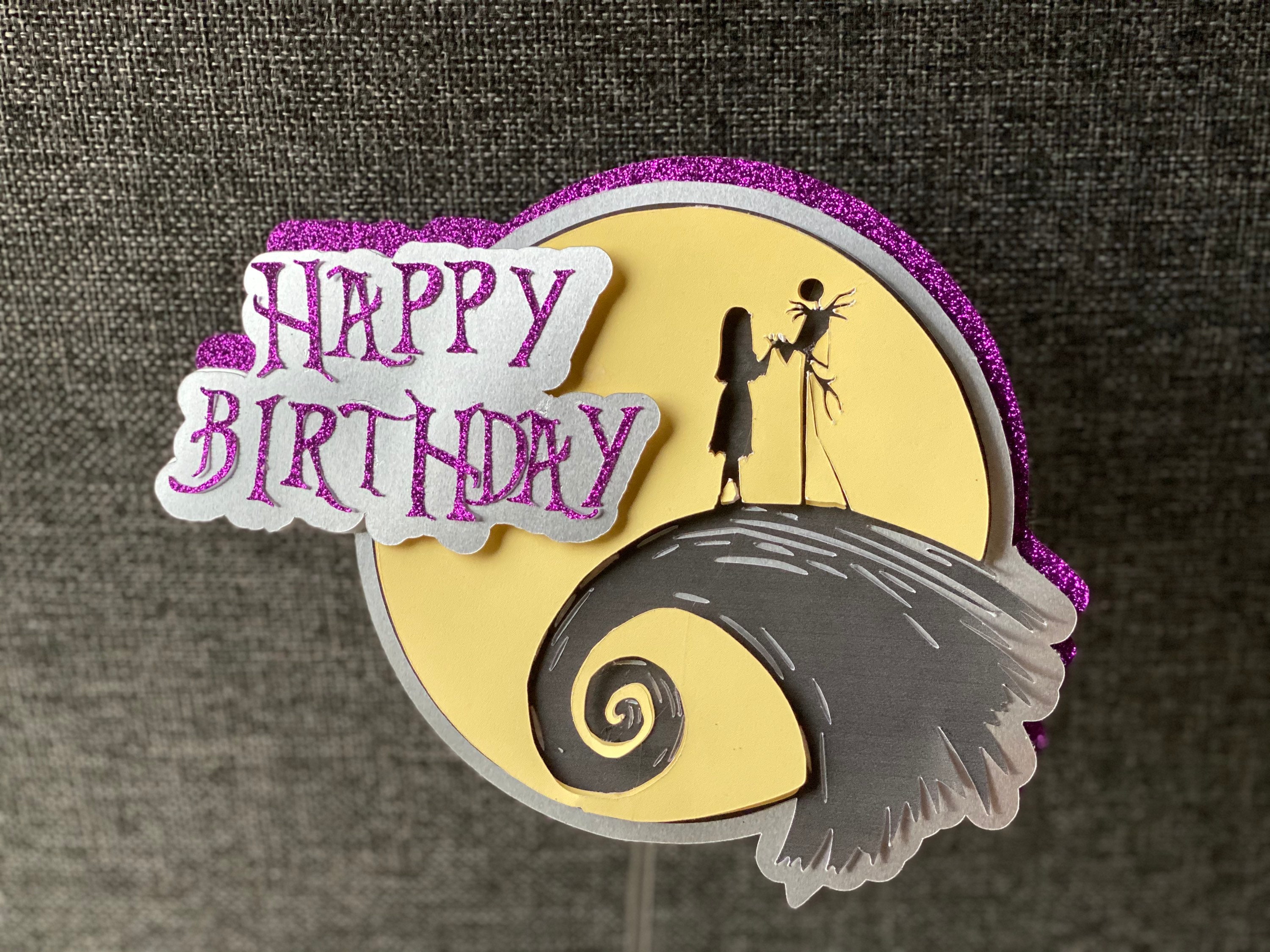 Jack And Sally Happy Birthday