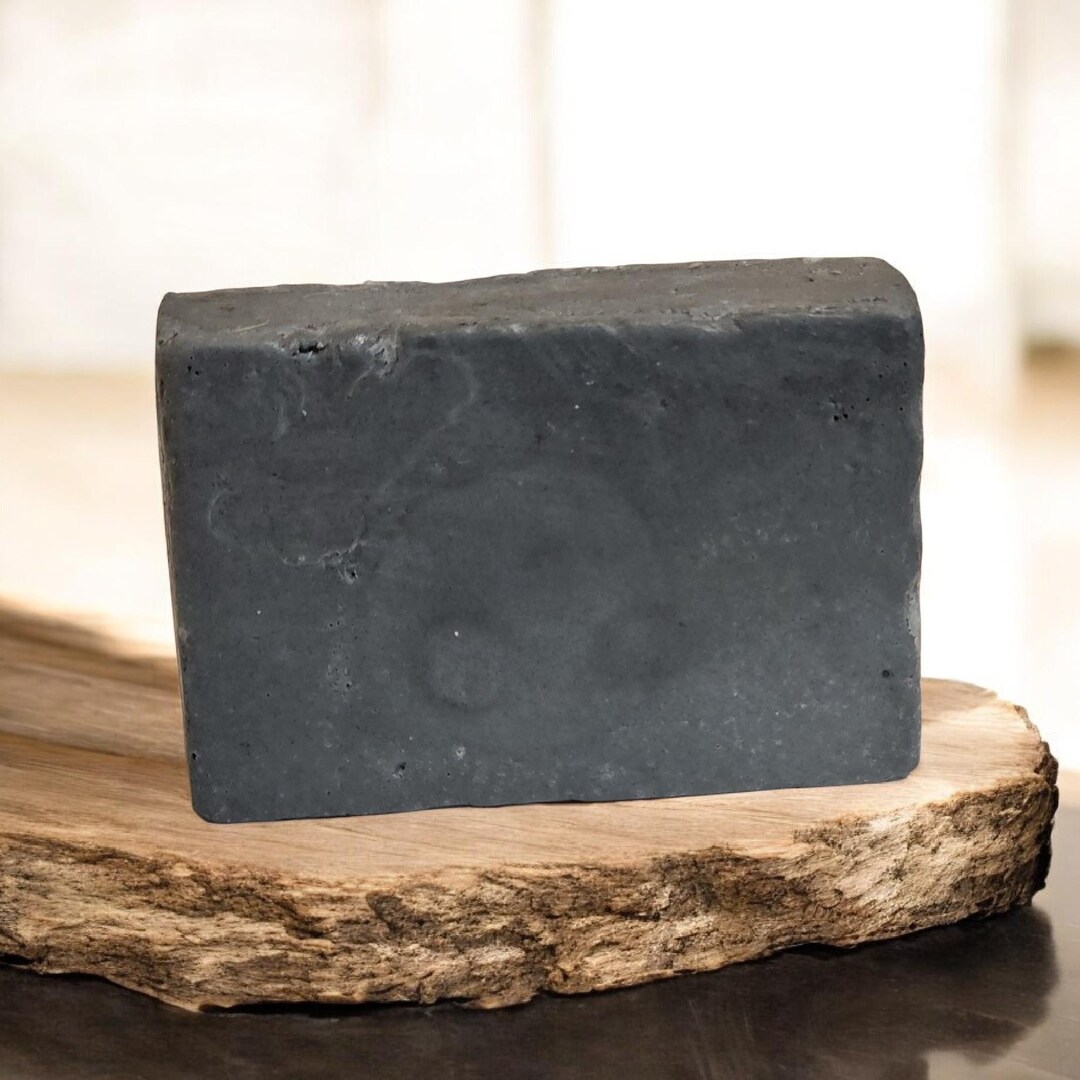 Handmade Triple Butter Man Soap With Activated Charcoal - Etsy