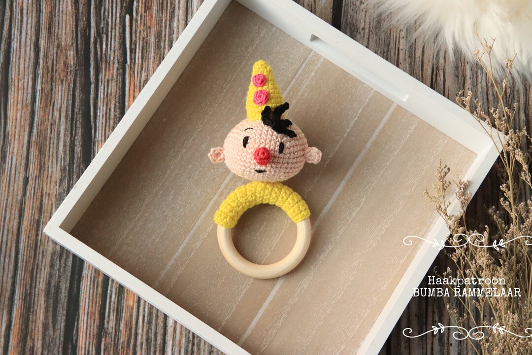 PDF Crochet Pattern Bumba Rattle, Crochet Baby Toy - Etsy