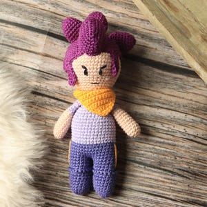 Brawl Stars Shelly Crochet Pattern , PDF Amigurumi Pattern , Amigurumi ...