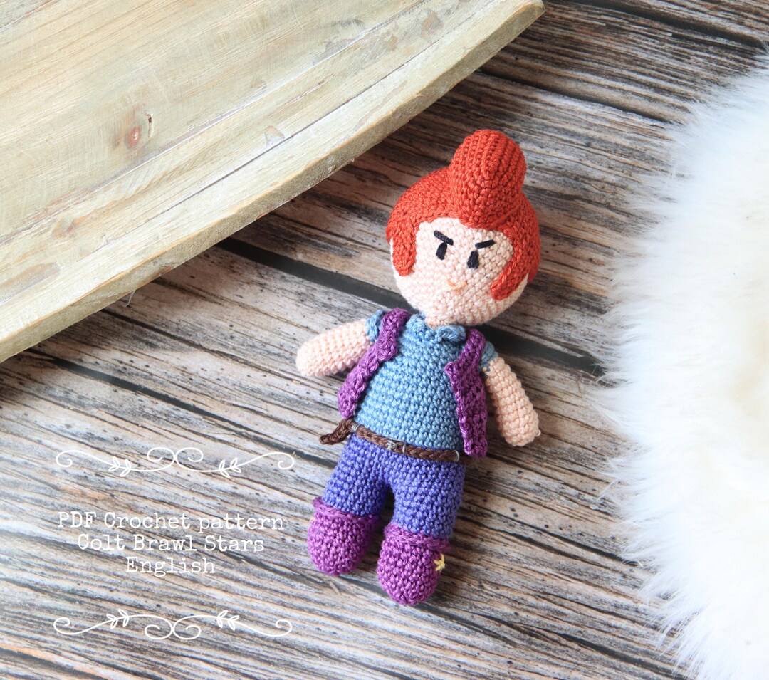 Brawl Stars Colt Crochet Pattern , PDF Amigurumi Pattern , Amigurumi ...