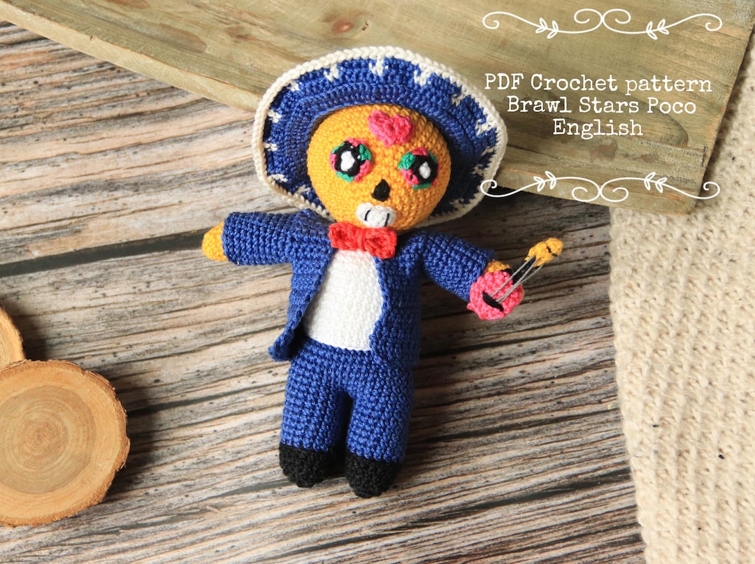 Brawl Stars Poco Crochet Pattern , PDF Amigurumi Pattern , Amigurumi ...