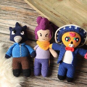 Crochet CROW Brawl Stars , PDF Crochet Pattern , Amigurumi Crow Brawl ...