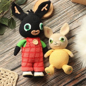 Crochet Charlie , PDF Crochet Pattern , Amigurumi Bing Friend , Doll ...