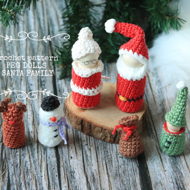 Peg Wooden Doll Nativity - Etsy