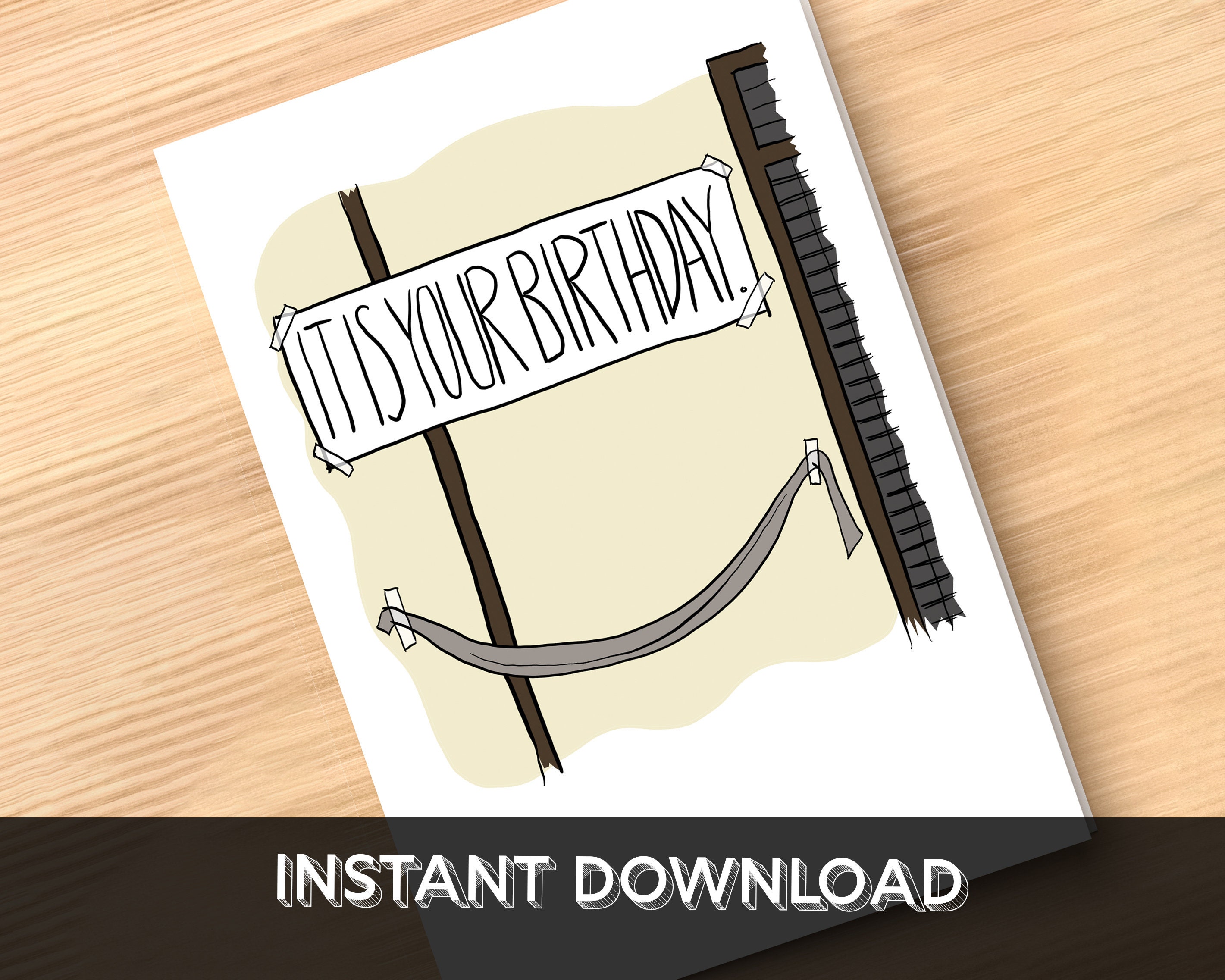 The Office Birthday Card: "it is Your Birthday." - Etsy