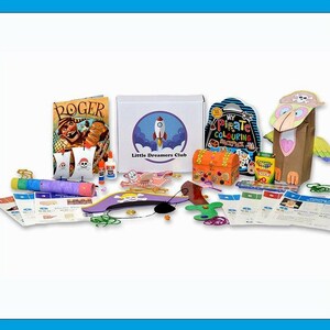 Kids Crafts! 6-box Prepaid Gift Set – Monthly Craft Subscription for ...