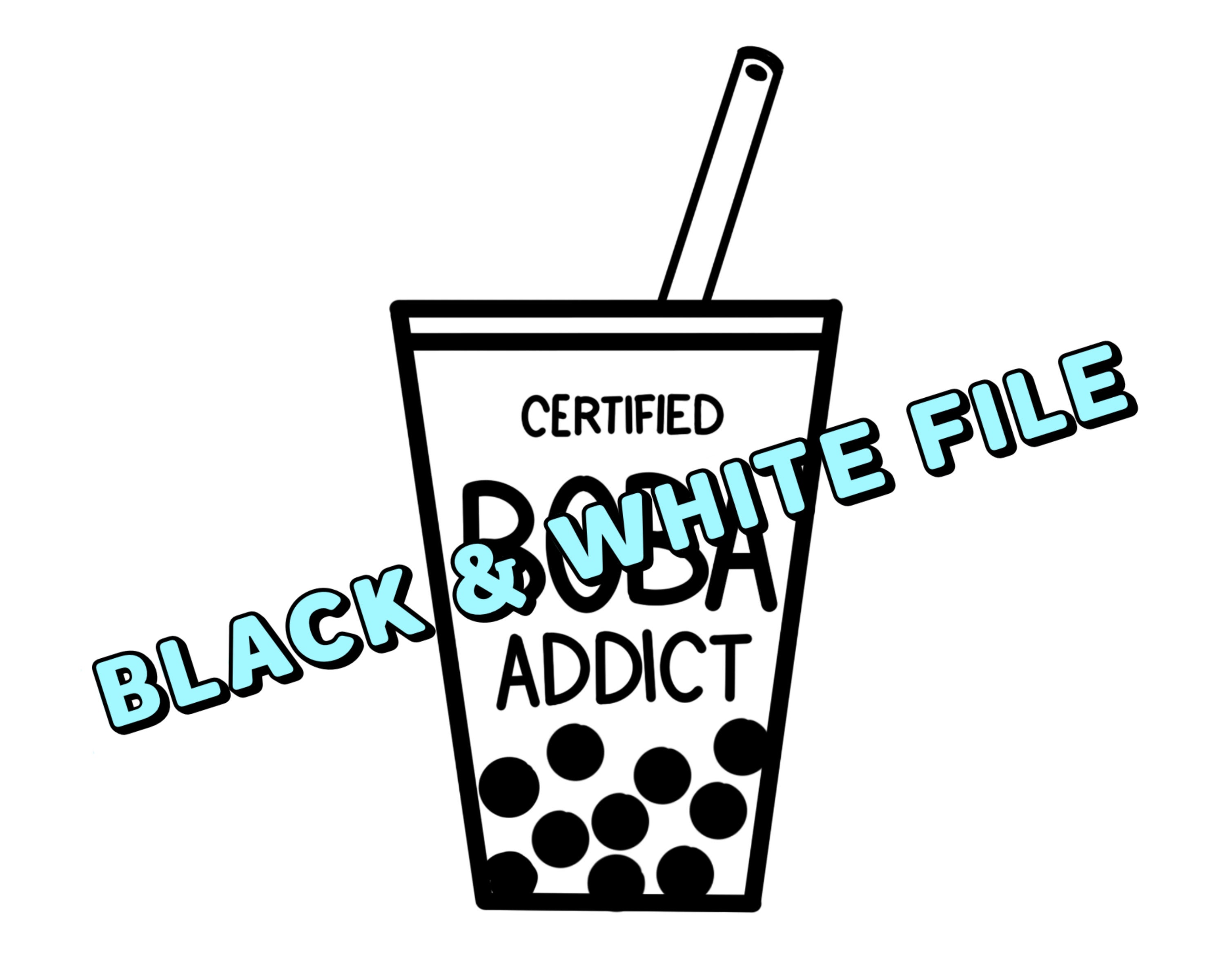 Bubble Tea / Boba SVG & PNG File / Cricut SVG / Drinks - Etsy