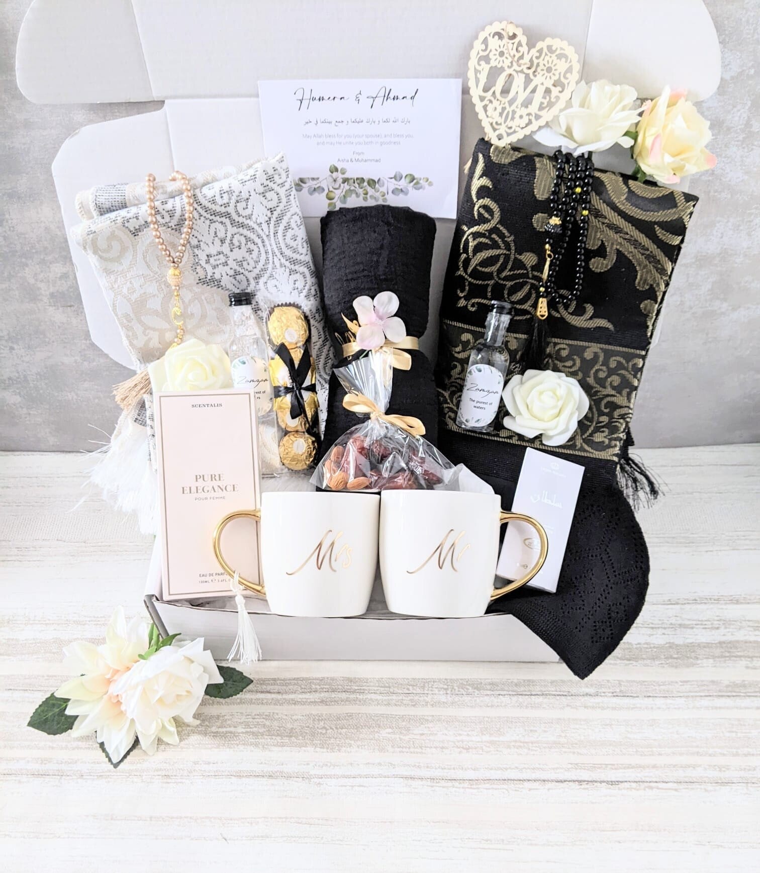 Luxury Islamic Wedding Hamper/his & Hers Gift/nikah Gift/muslim Couples ...