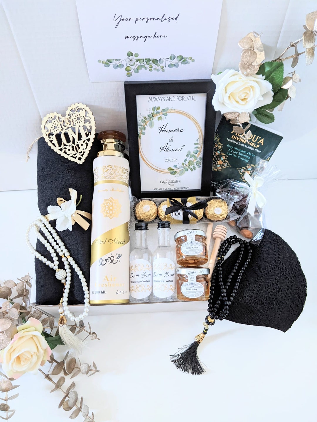 Luxury Islamic Wedding Hamper/his & Hers Gift/nikah Gift/muslim Couples ...