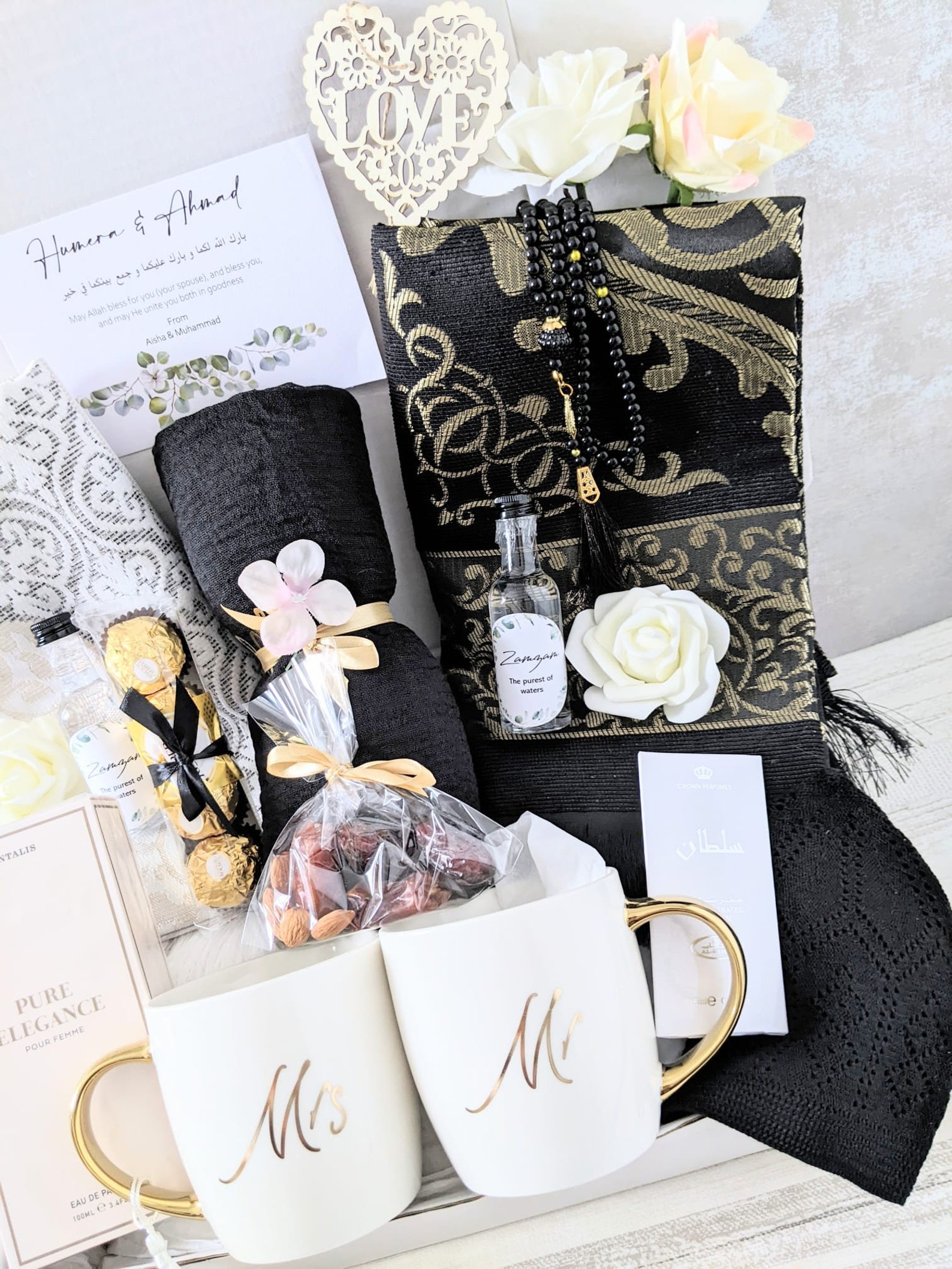 Luxury Islamic Wedding Hamper/his & Hers Gift/nikah Gift/muslim Couples ...