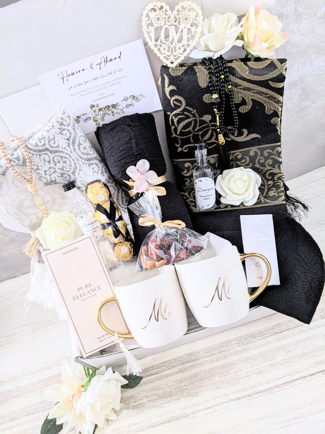 Luxury Islamic Wedding Hamper/his & Hers Gift/nikah Gift/muslim Couples ...