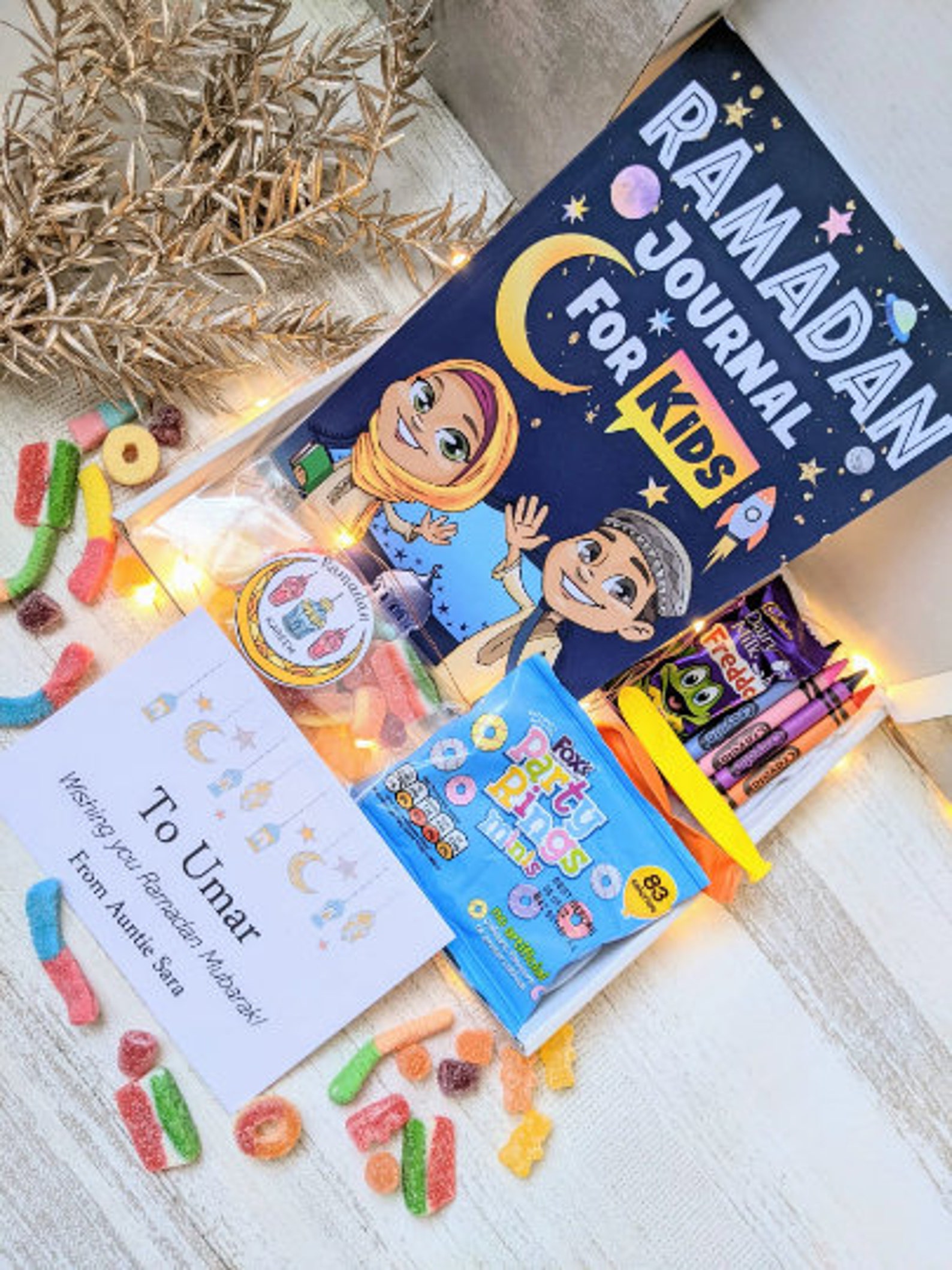 Kids Ramadan Gift Set/kids Ramadan Journal/children's Ramadan Gift Box ...