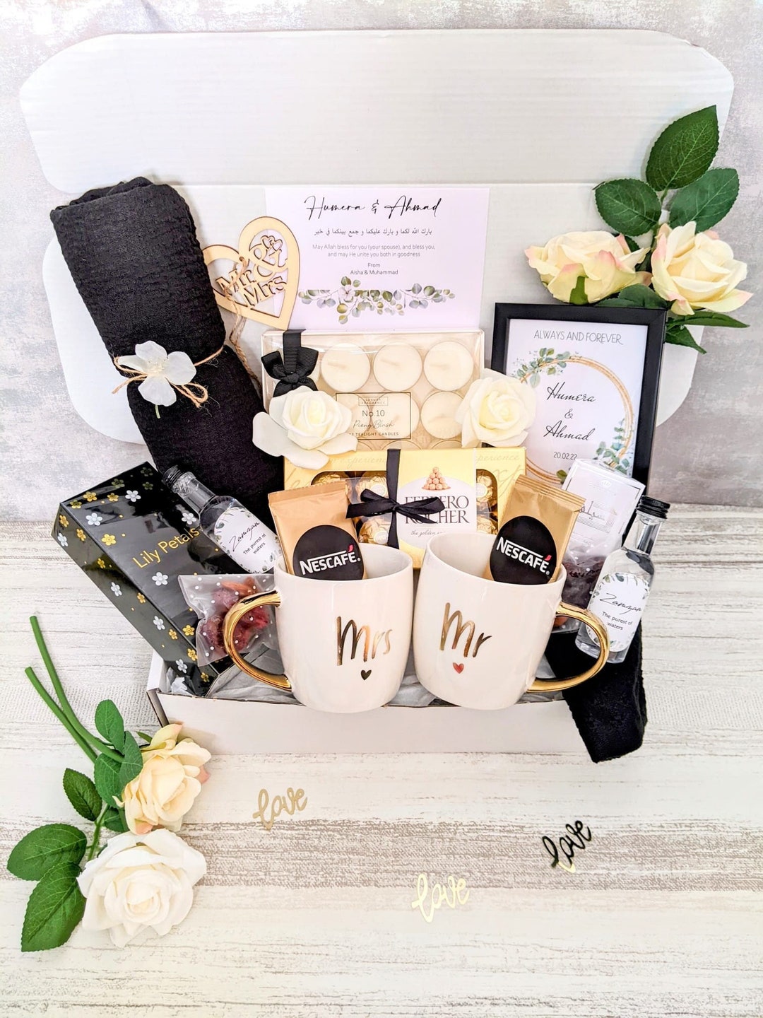 Luxury Islamic Wedding Hamper/ His & Hers Gift/nikah Gift/muslim ...