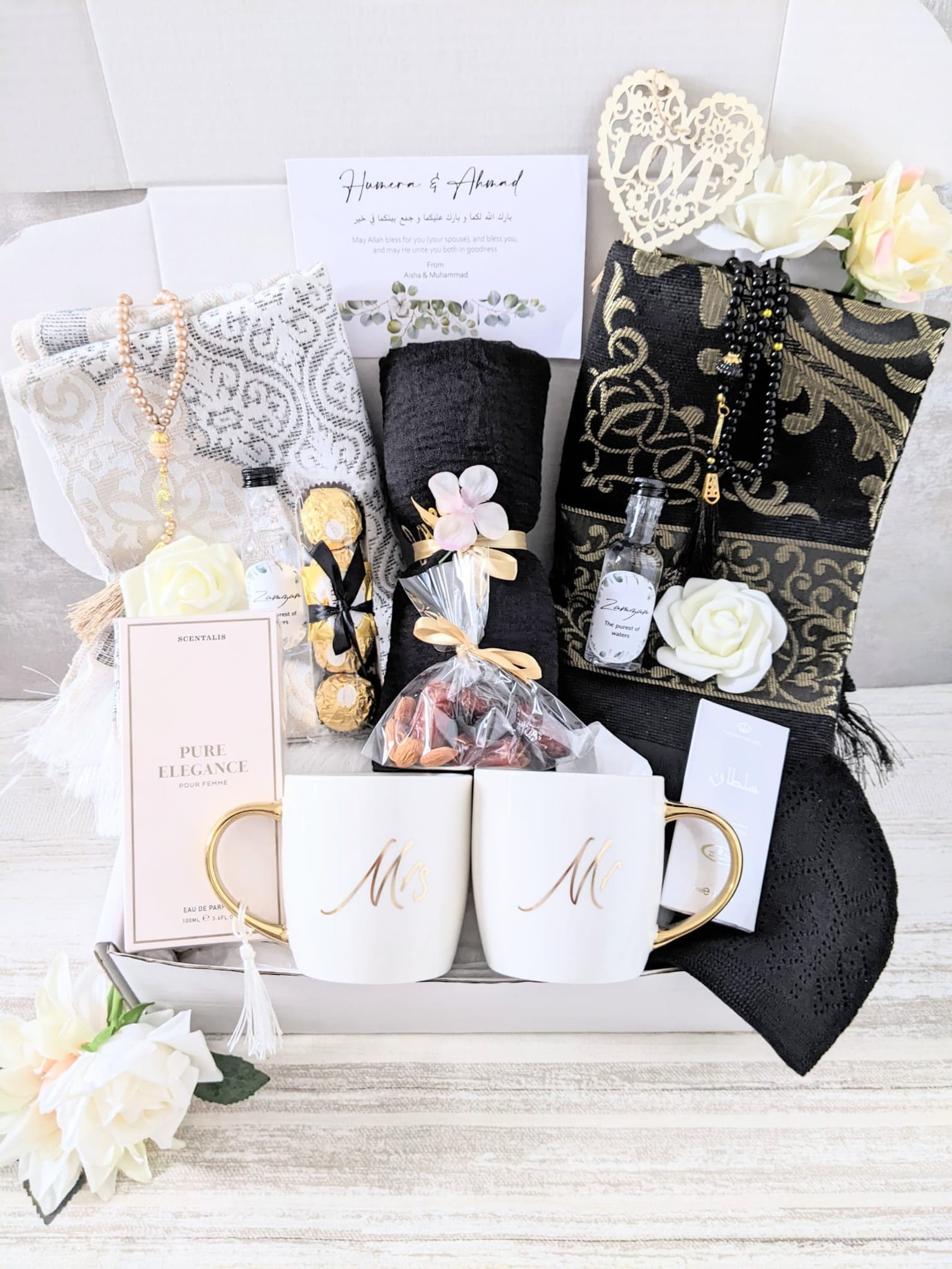 Luxury Islamic Wedding Hamper/his & Hers Gift/nikah Gift/muslim Couples ...