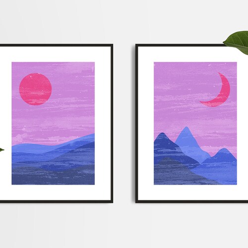 Bisexual Pride Print Bisexual Gift Bi Flag Print LGBTQ Wall - Etsy