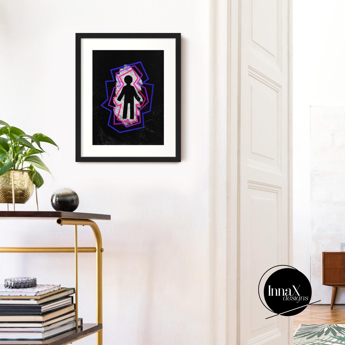Bi Aura Subtle Bisexual Pride Art Digital Download Bisexual - Etsy UK