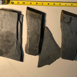Natural Slate Rock Cave Fish Tank Aquarium Decor for Reptiles, Spiders ...
