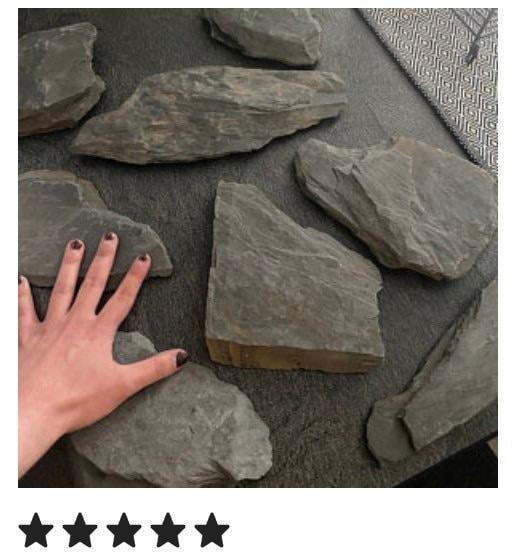 5lbs Natural Slate Stone: Welsh Quarry, Garden & Craft - Etsy