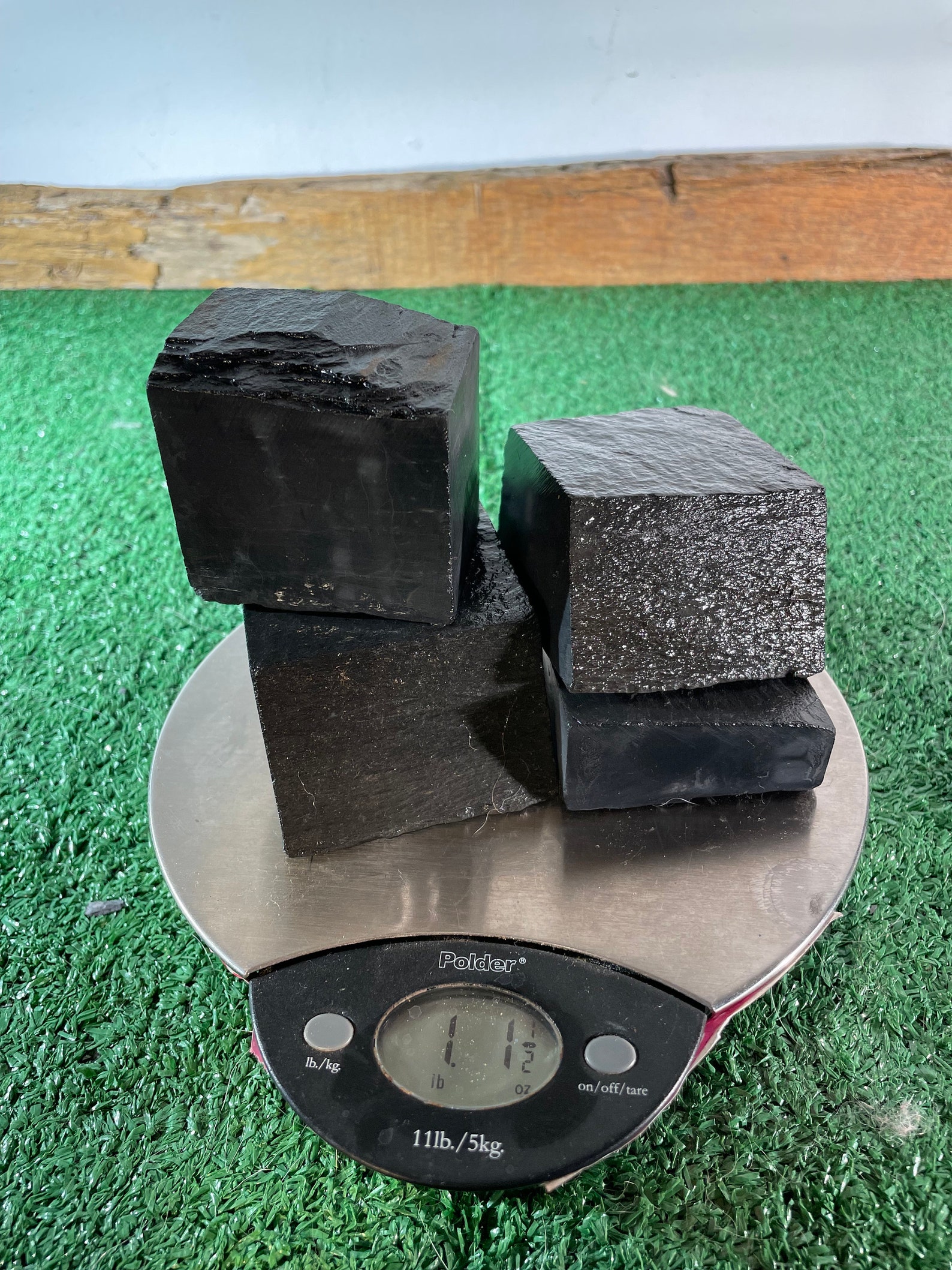 Slate Cubes. Four Cut Slate Squares for Crafts, Photography, Aquariums ...