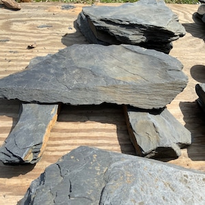 Extra Large Natural Slate Rock Cave Fish Tank Aquarium Decor for ...