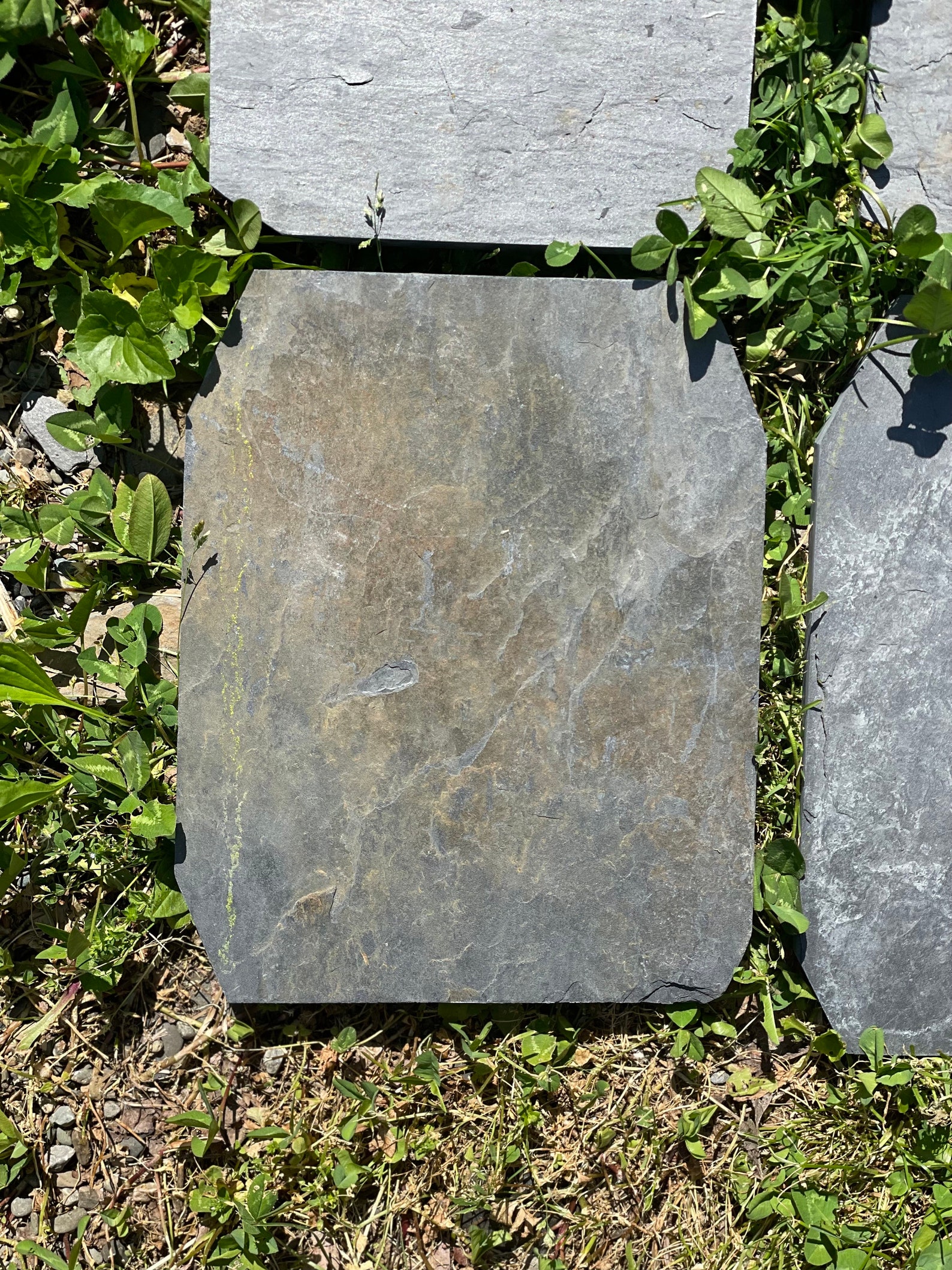 4 Medium Slate Steppingstones - Etsy