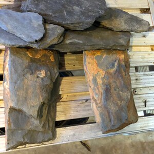 Natural Slate Rock Cave Fish Tank Aquarium Decor for Reptiles, Spiders ...