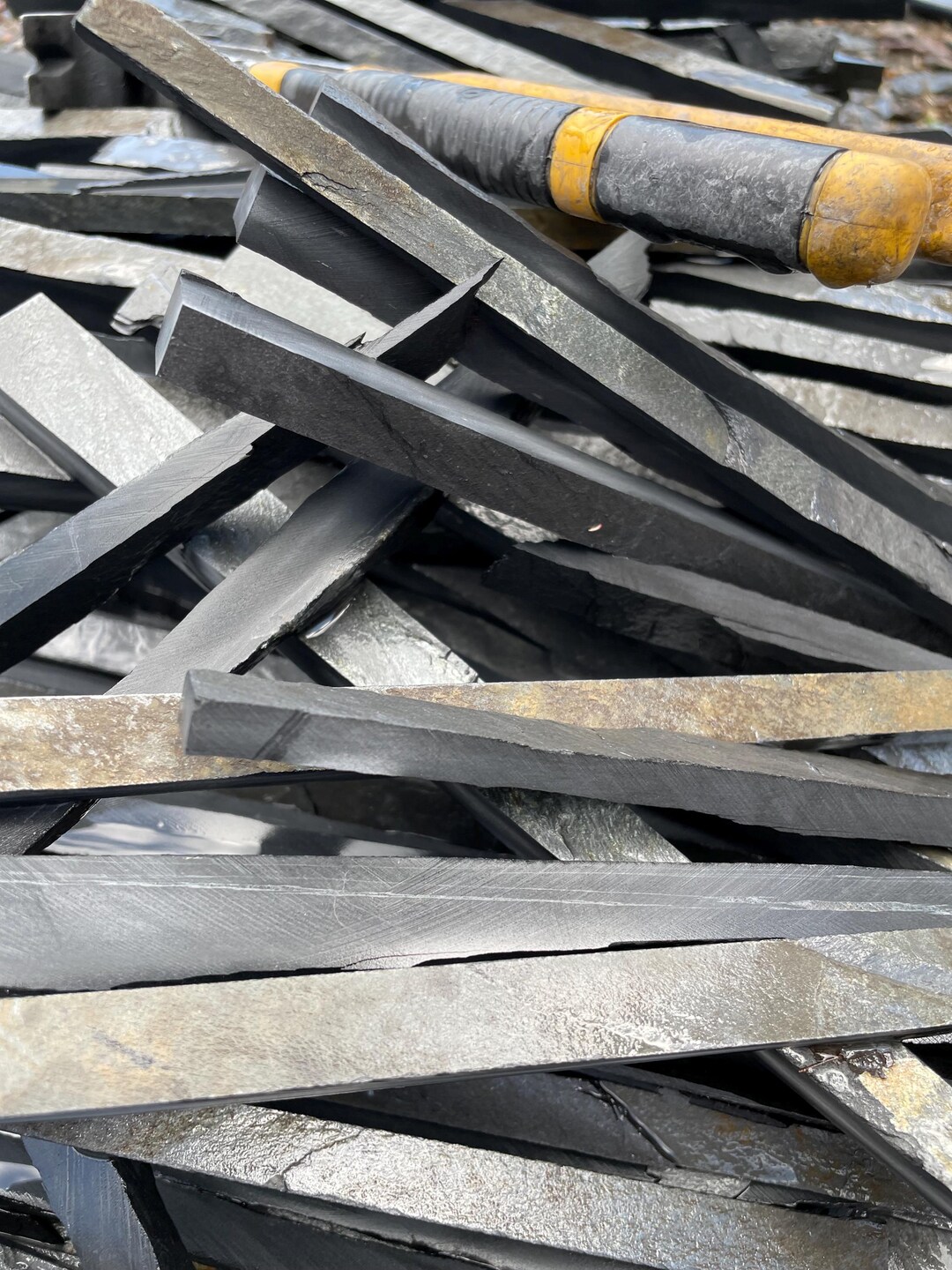 50 Slate Rods for Mosaic Art, Garden Markers, Crafts. Bulk Listing. - Etsy