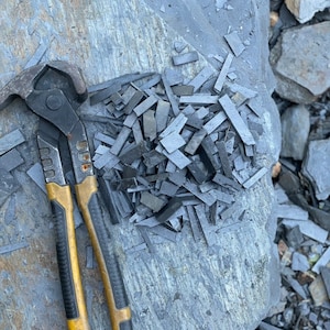 Slate Rod Chips for Mosaics and Crafts - Etsy