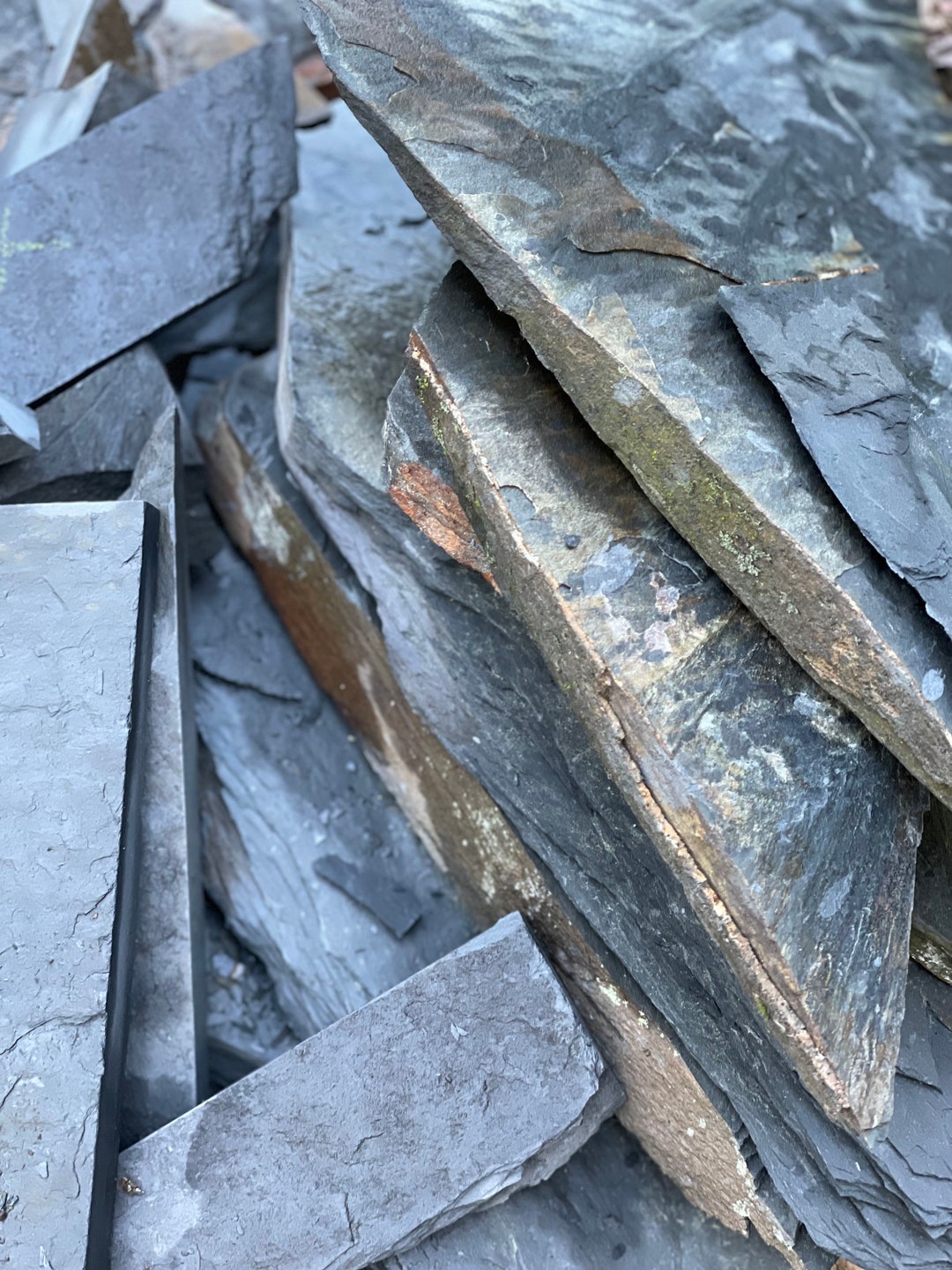 Large Box of Scrap Slate - Etsy