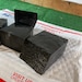 Slate Cubes. Four Cut Slate Squares for Crafts, Photography, Aquariums ...