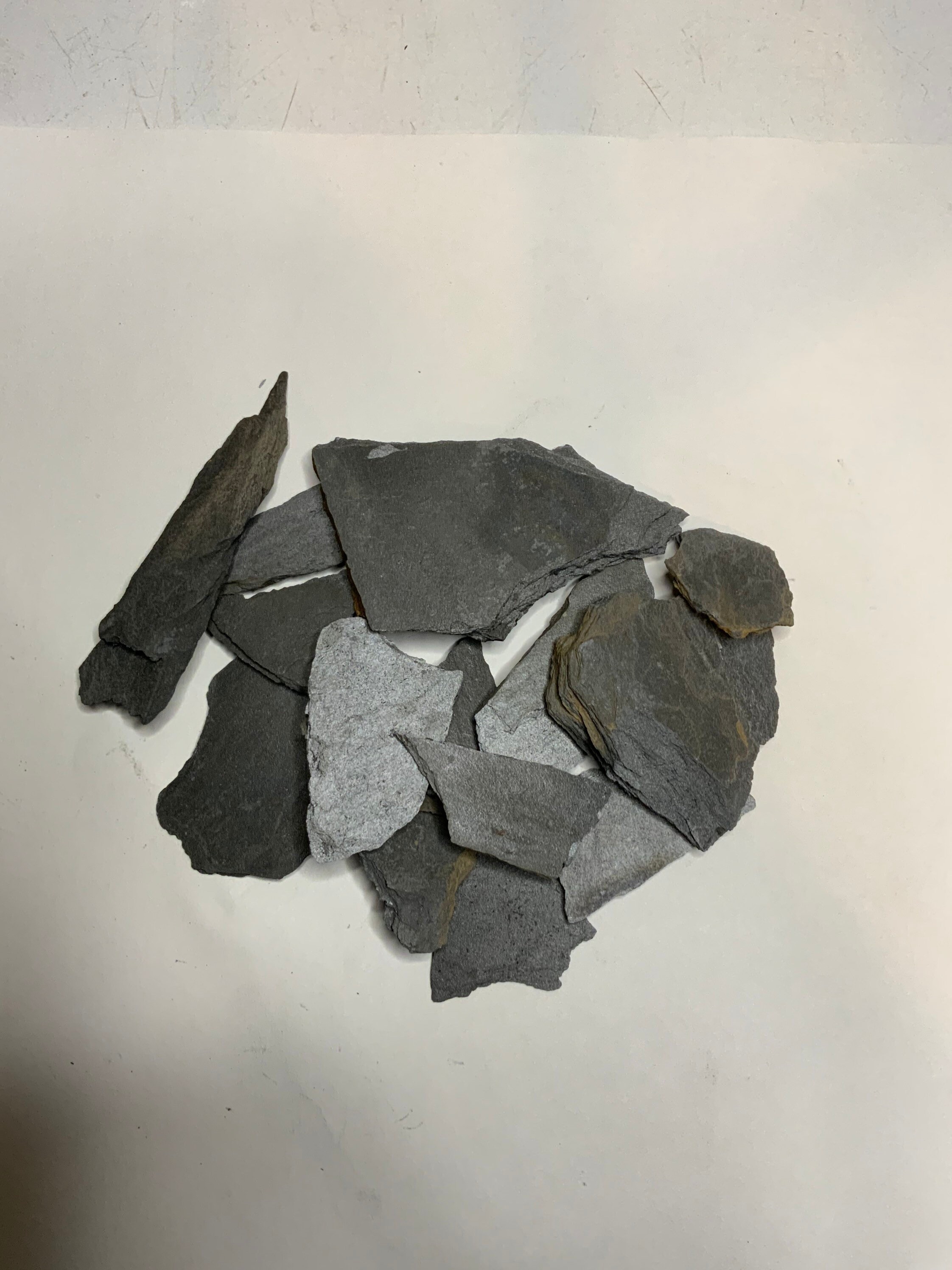 Slate Chips for Mosaic or Crafts. 1 Lbs Natural Stone Grey. - Etsy