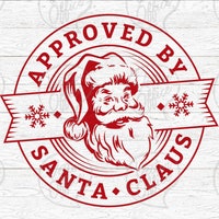 Christmas Santa SVG Bundle | Cute Santa Clipart | Santa Outline SVG ...