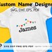Custom Baby Name SVG Custom Cricut SVG Svg Cut File Cricut - Etsy