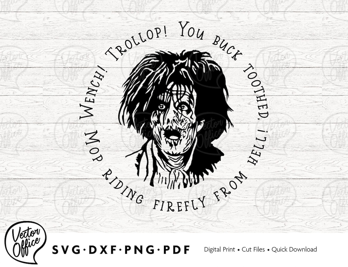 Billy Butcherson SVG Hocus Pocus Zombie Billy Butcherson - Etsy UK